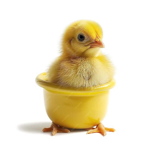 Beautiful Chick Shaped Pot Holders Isolated On White Background