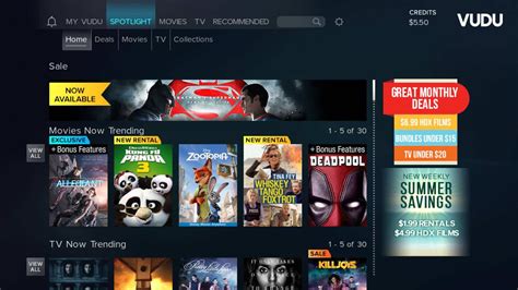 Walmart Bringing Vudu Streaming Service To Apple Tv Next Week