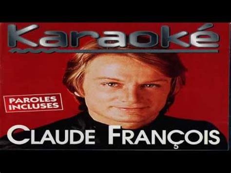 CLAUDE FRANCOIS COMME D HABITUDE KARAOKE YouTube