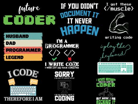 30 Bundle Design Png Svg Eps Coding Programmer Computer Etsy