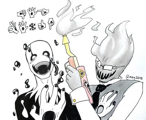 Gaster And Grillby Undertale Undertale Ships Gaster
