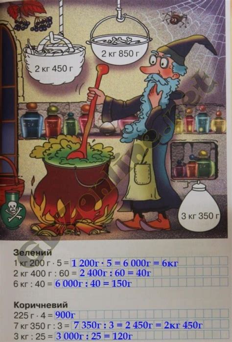 ГДЗ Робочий зошит з математики 4 клас Листопад 2021