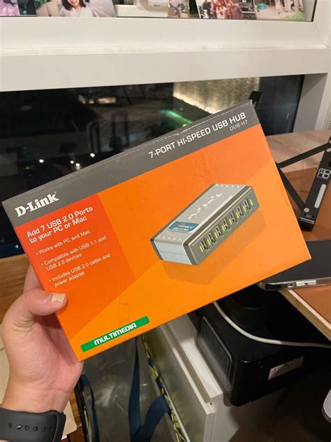 D Link 7 Port Hi Speed USB Hub On Carousell