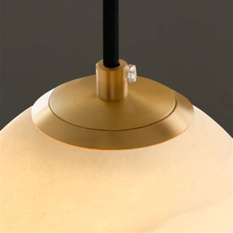 8 Lights Ceiling Light With Stone Shade Cordage Angular Fixture Chalk