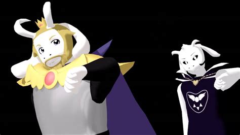 MMD X Undertale Asriel Asgore Wave YouTube