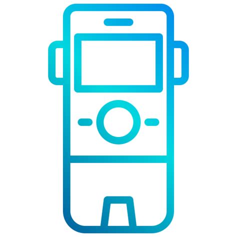 Voice Recorder Xnimrodx Lineal Gradient Icon
