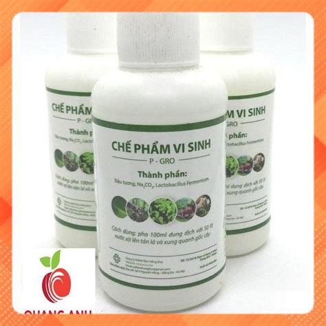 ChẾ PhẨm Vi Sinh P Gro ĐẬu TƯƠngna2co3lactobacillus Fermentum