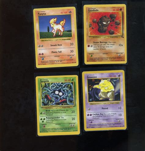 Ponyta Pokemon 1st Edition 60102 Base Set 1999 Nm On Ebid United