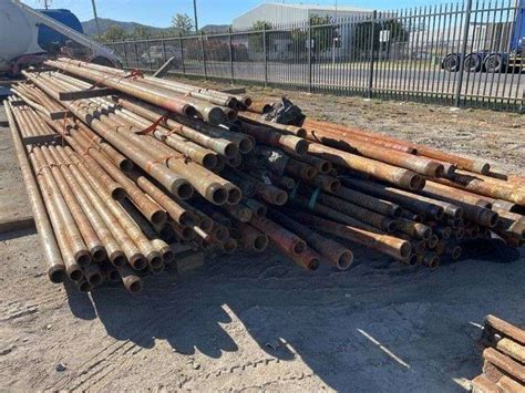 Approx 140 Lengths Assorted Drill Pipe Tvaa Pty Ltd T A Tomkins