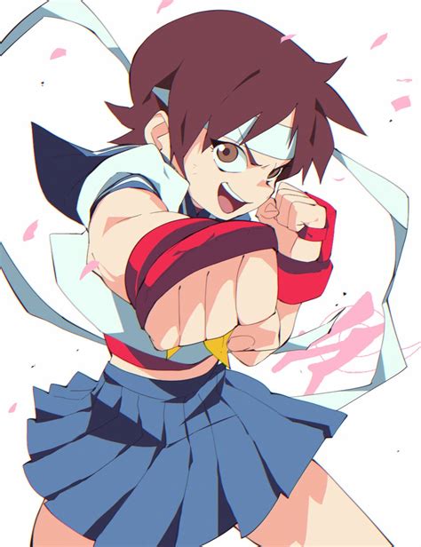 Kasugano Sakura Street Fighter Drawn By Aetherion Danbooru
