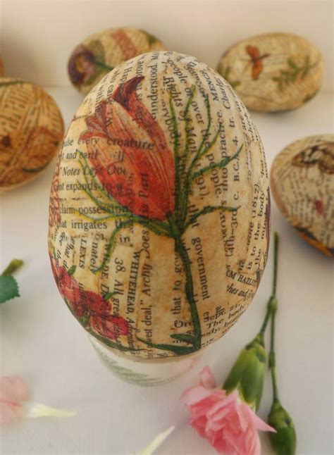 Plastic Eggs Napkin Decoupage Tutorial Artofit