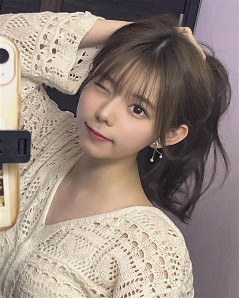 大森莉緒さんのインスタグラム写真 大森莉緒instagram「・ ・ 髪の毛上げてるの 好き？？🫶🏻🫶🏻 ・ ・ 大森莉緒 おー