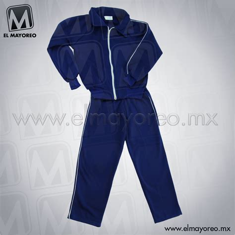 Pants Felpa Escolar Azul Rey El Mayoreo