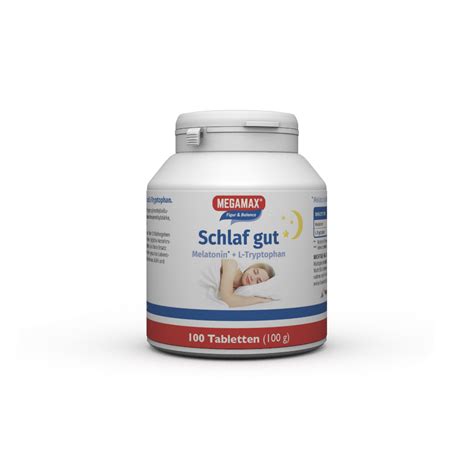 Schlaf Gut Melatonin L Tryptophan Hier Bei Medpillede Online Kaufen