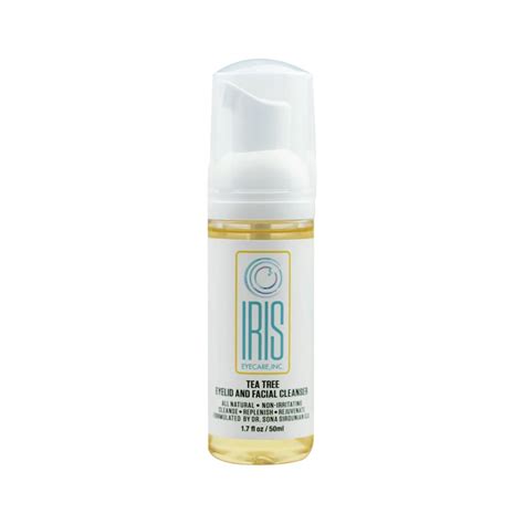 Iris Tea Tree Cleanser Foam For Eyelids 50ml Hydrating Care