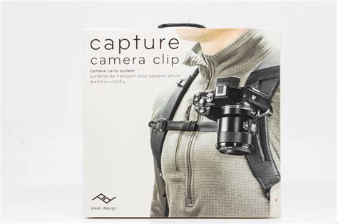 Peak Design Capture V3 相機快夾，讓相機隨意佩戴在身上任何位置