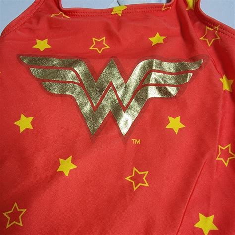 Dc Comics Swim Dc Comics Wonder Woman One Piece Swimsuit Red Little