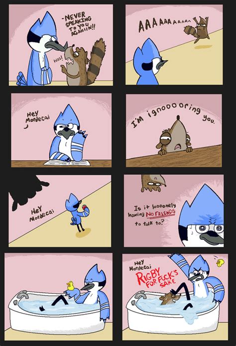 Hey Mordecai By Poptin On Deviantart