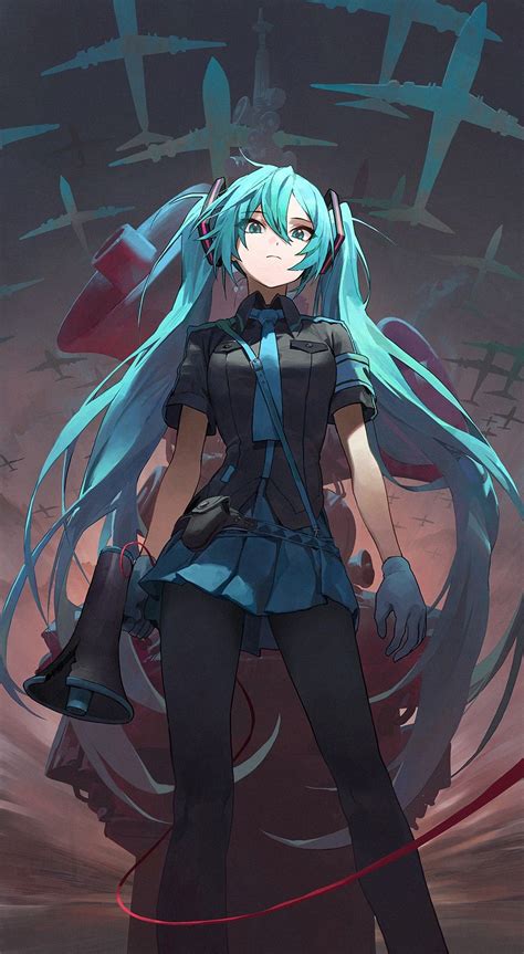 Kawaii Anime Girl Anime Art Girl Anime Girls Miku Hatsune Vocaloid