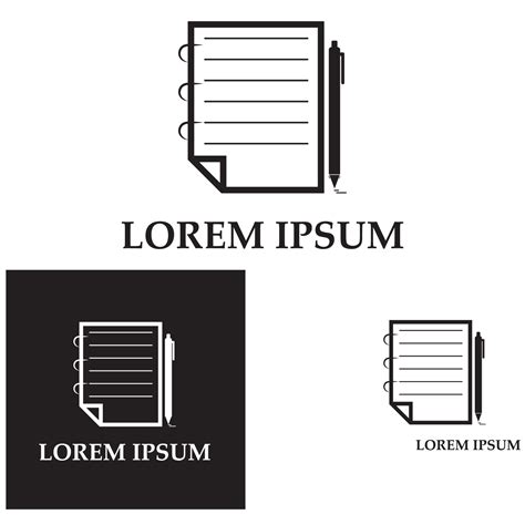 Write Document User Interface Outline Icon Logo Vector Illustration 7109285 Vector Art At Vecteezy