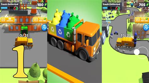 Garbage Driver Gameplay Mobile Game Walkthrough All Levels Android Ios