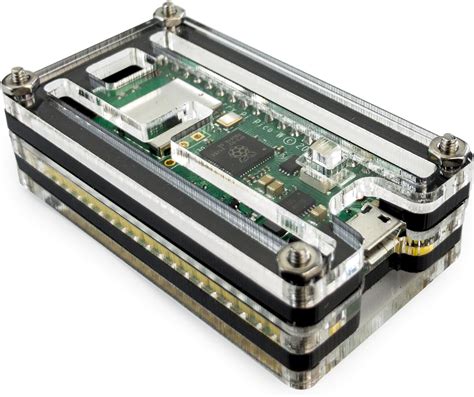c4labs zebra pico w case for the raspberry pi pico w pico