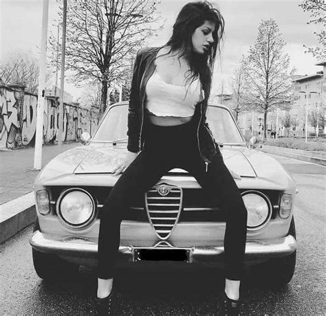 Alfa Female Vintage Cars Antique Cars Alfa Romeo Cars Alfa Romeo Giulia European Vintage