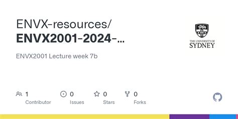 Github Envx Resourcesenvx2001 2024 Lecture Topic07b Envx2001 Lecture Week 7b