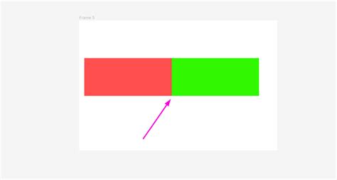 Given Two Rectangles Side By Side How Do I Adjust The Middle Column