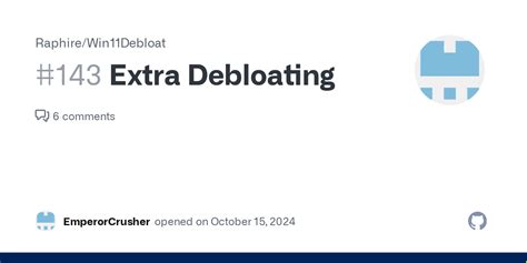 Extra Debloating Issue 143 Raphire Win11Debloat GitHub