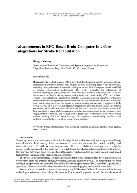pdf advancements in eeg based brain computer interface integrations