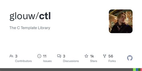 Github Glouwctl The C Template Library