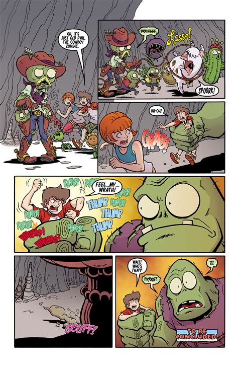Read Online Plants Vs Zombies Boom Boom Mushroom Comic Issue 11