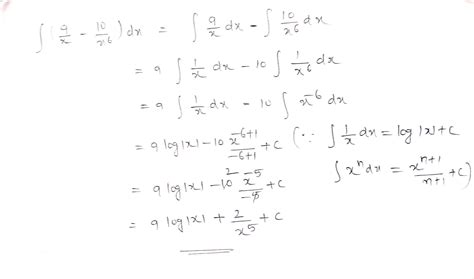 Solved Find The Integral Find The Integral 9 10 Dx X 6 X Dx 0