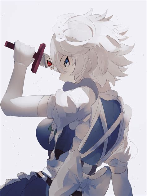Izayoi Sakuya Sakuya Izayoi Touhou Image By Naufaldreamer