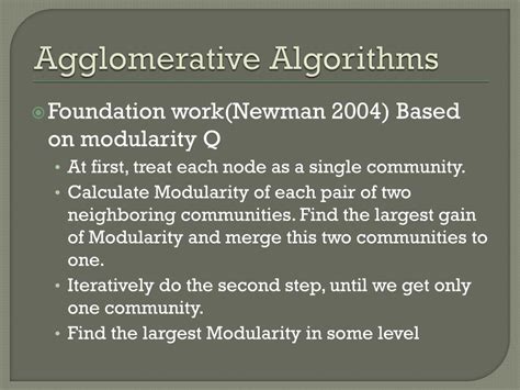 Ppt Community Structure And Detection In Complex Networks Powerpoint Presentation Id2674787