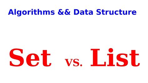 Java Collection Set Vs List Youtube