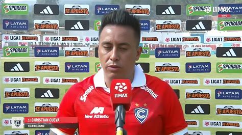 Christian Cueva Habló Tras Debutar Con Victoria Cienciano Video Torneo