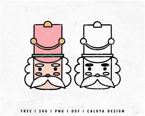 Nutcracker Svg Nutcracker Face Svg Christmas Ballet Svg Etsy