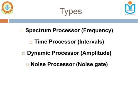 Audio Signal Processors Ppt