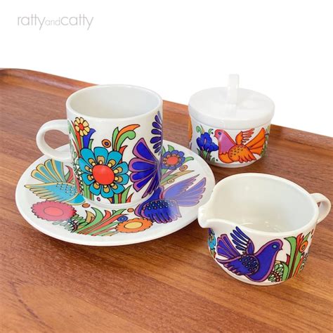 Villeroy Boch Acapulco Cup And Saucer Etsy