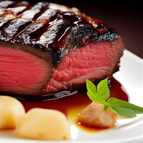Premium Photo Grilled Beef Fillet Steak Meat Juicy Medium Rare Beef