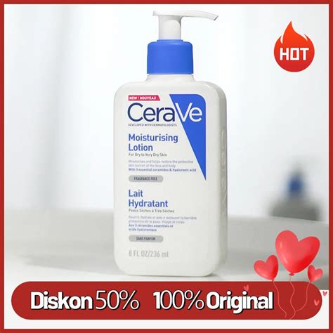 Jual Cerave Moisturizing Lotion 236ml Foaming Cleanser 236ml Cerave