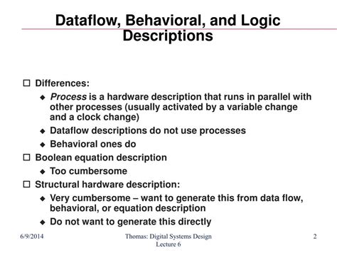 PPT 332 437 Lecture 6 Verilog Behavioral Modeling And Concurrency