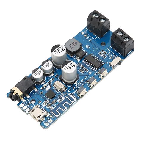 Bt5 0 Diy Stereo Amplifier Board 2x5w Button Control Stereo Receiver Module For Tablet Phone
