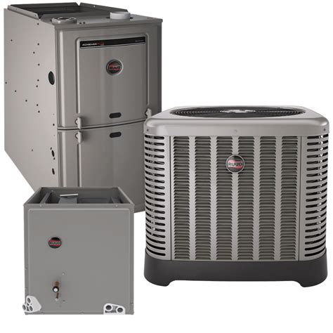 Ruud 5 Ton 14 Seer A C And 125k 80 Afue Single Stage Gas System My