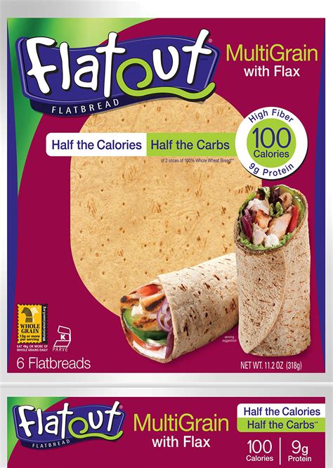 Flatout Flatbread Multigrain With Flax Animexoler