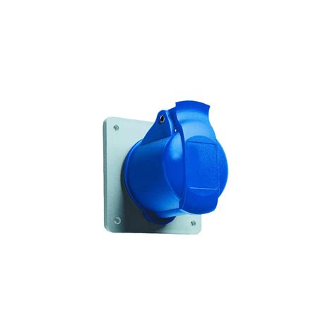 Панельная прямая розетка 16А 2P+E IP44 ABB 2CMA193170R1000 - выгодная ...