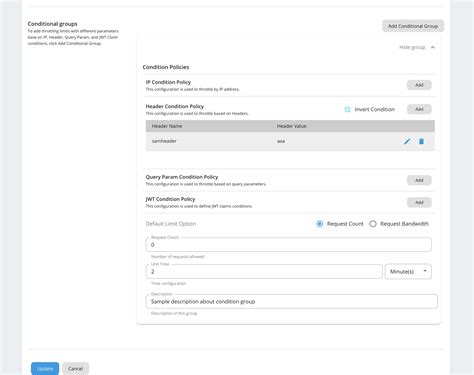 Advanced Throttle Policies With Conditional Group · Issue 10736 · Wso2
