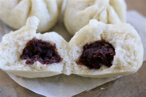Steamed Red Bean Buns